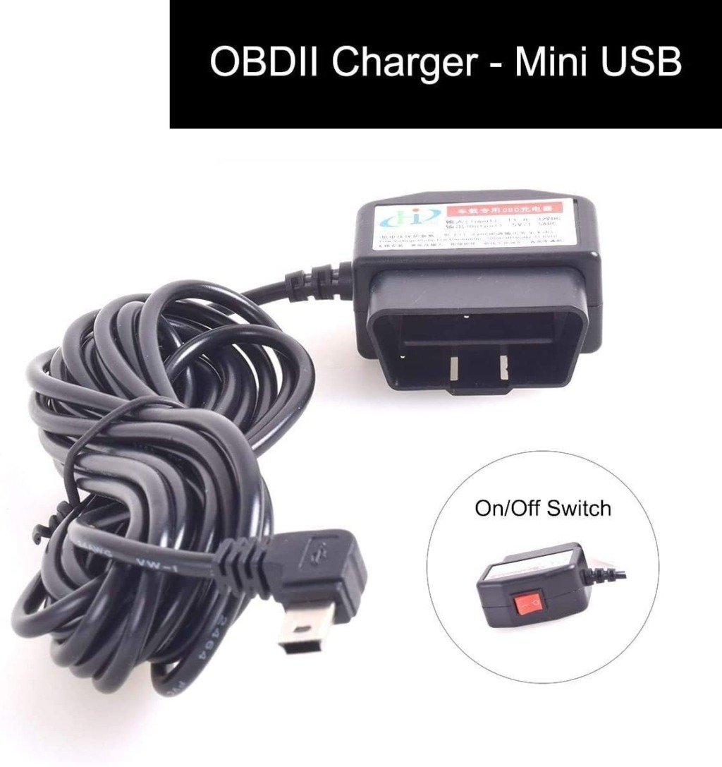 Câble branchement OBD - Branchez votre dashcam sur un port OBD